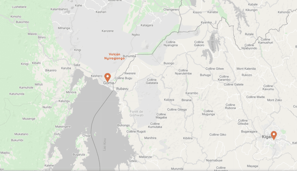 GOMA emergency after the eruption of Nyiragongo volcano - La Maison de ...